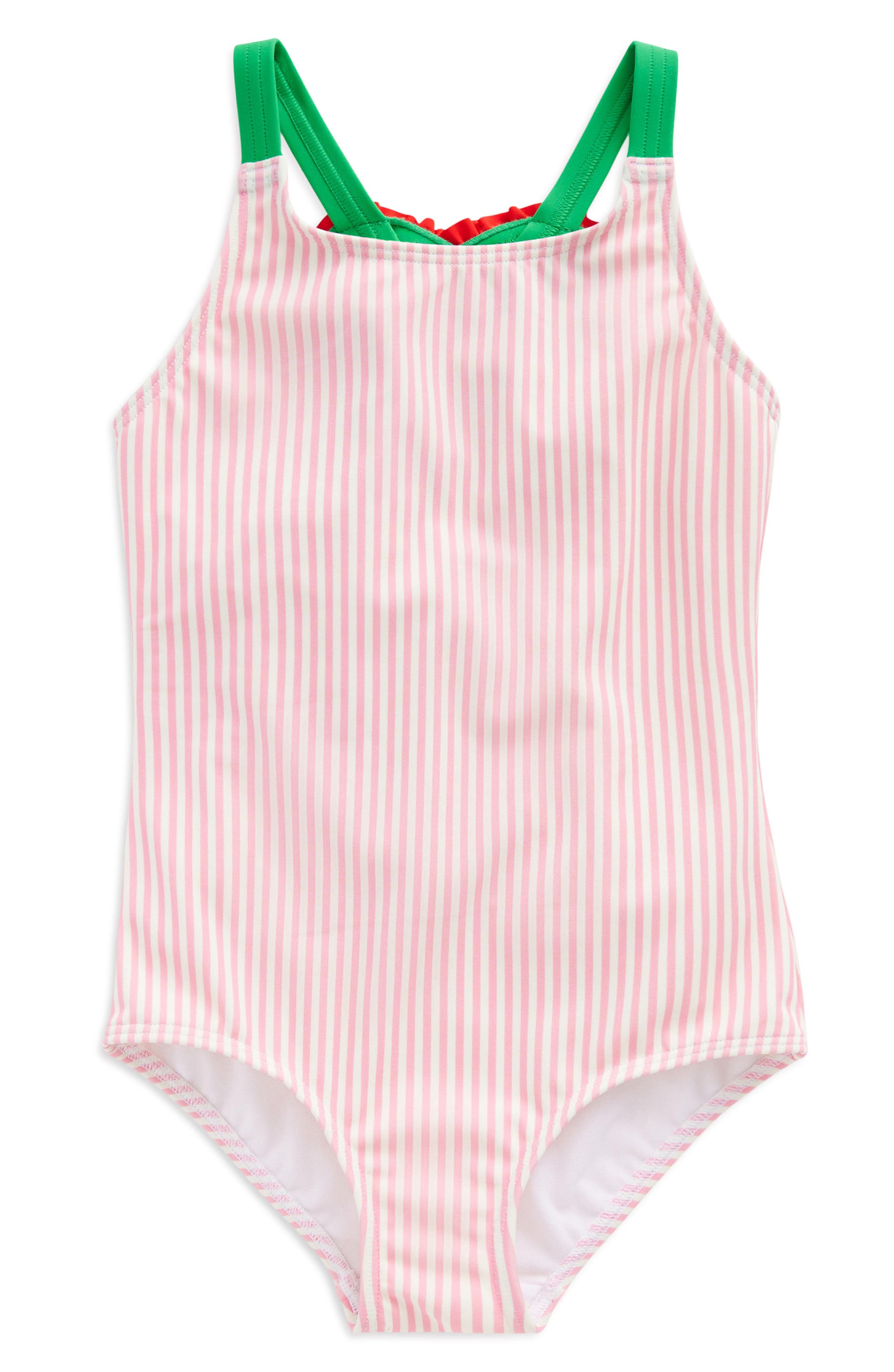 Mini Boden Kids' Brodie Appliqué One-Piece Swimsuit | Nordstromrack