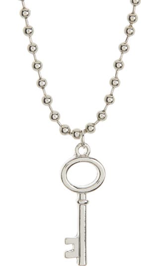 Abound Key Pendant & Ball Chain Necklace | Nordstromrack