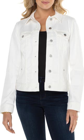 Liverpool Los Angeles Liverpool Classic Denim Jacket | Nordstrom