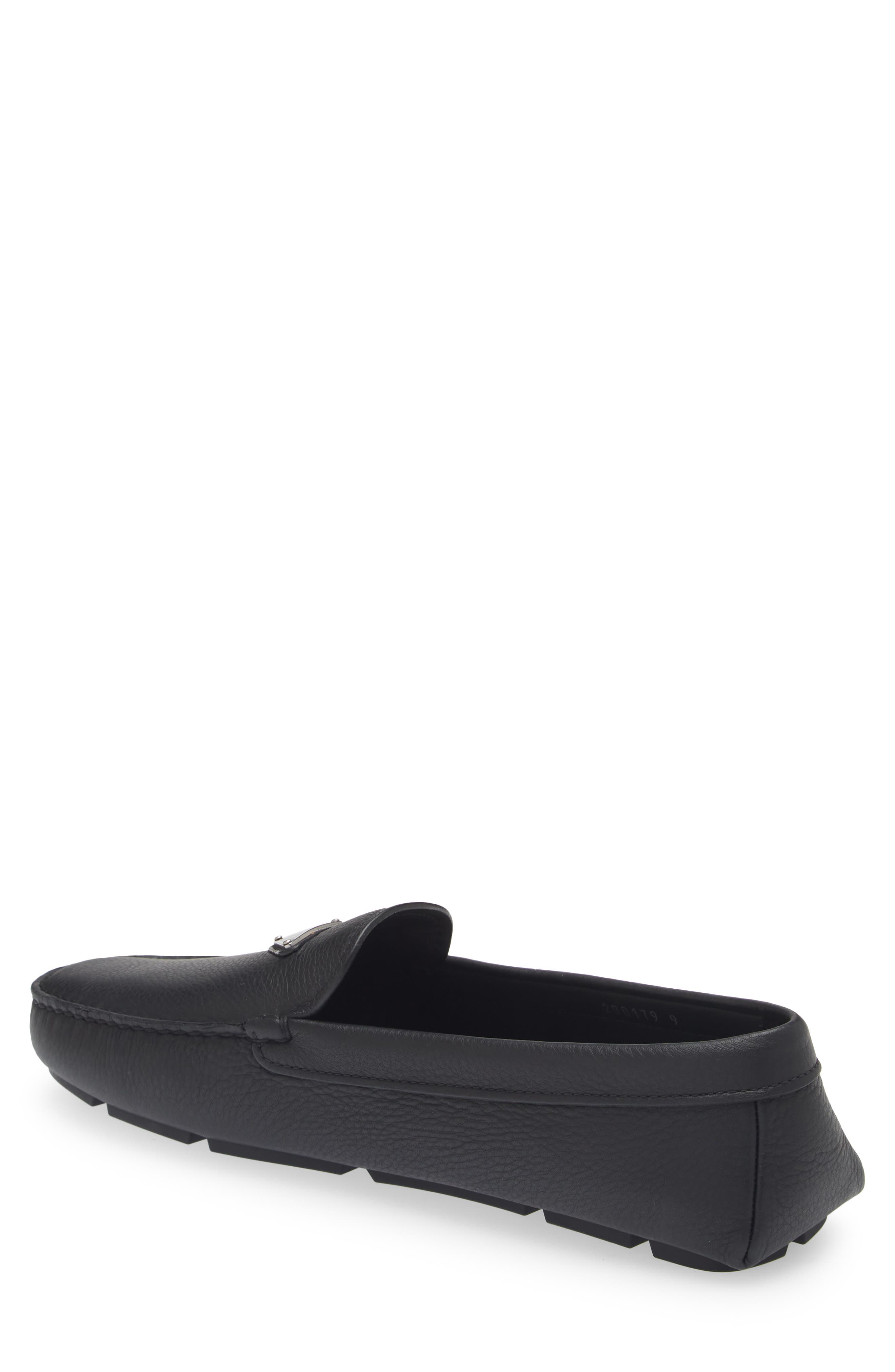 Prada Triangle Logo Driving Loafer (Men) | Nordstromrack