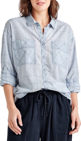 Splendid Macie Plaid Button-Up Shirt | Nordstrom