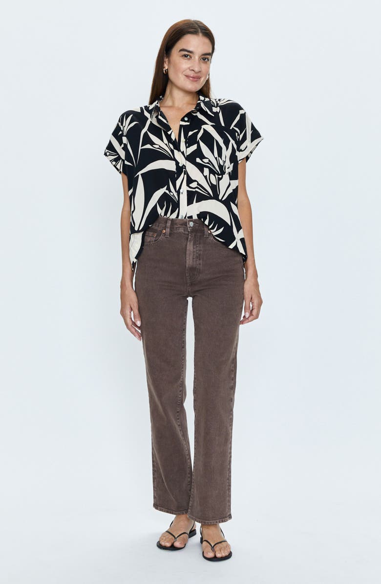 Pistola Cassie High Waist Straight Leg Jeans | Nordstrom