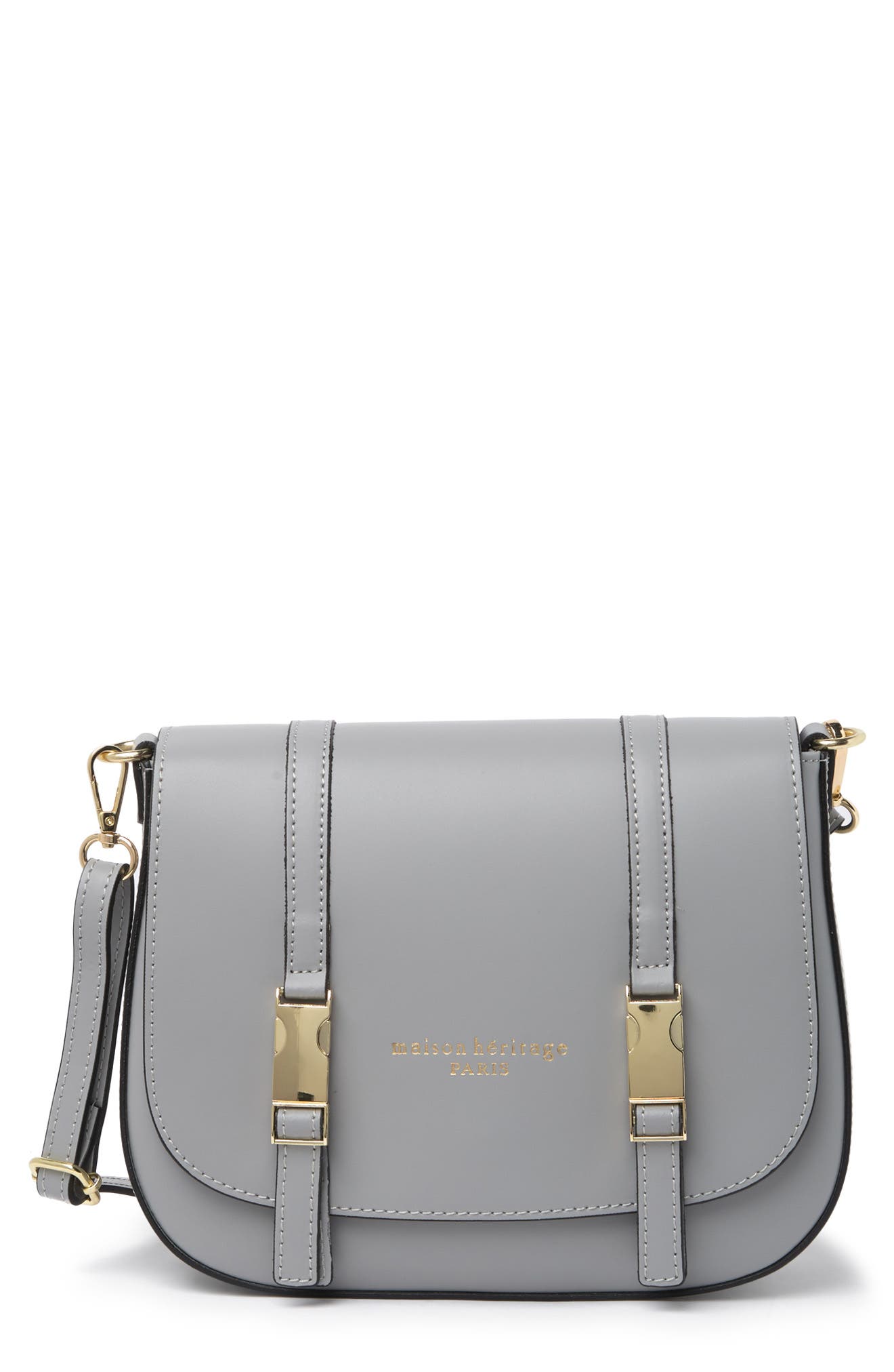 MAISON HERITAGE Besace Leather Crossbody Bag | Nordstromrack