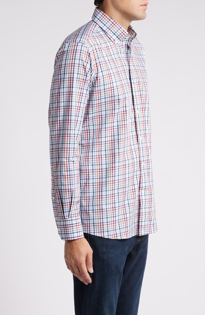 Peter Millar Brighton Plaid Cotton Button-Down Shirt | Nordstromrack