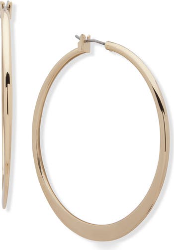 Lauren Ralph Lauren Thin Hoop Earrings Nordstrom