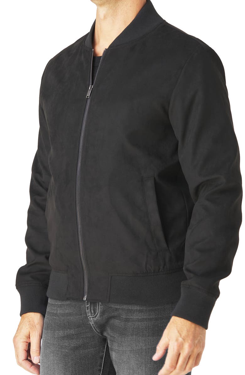 Slate & Stone Faux Leather Bomber Jacket | Nordstromrack