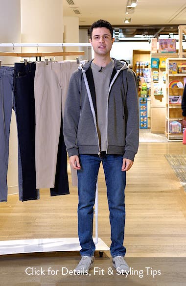 Bugatchi Full Zip Hoodie | Nordstromrack