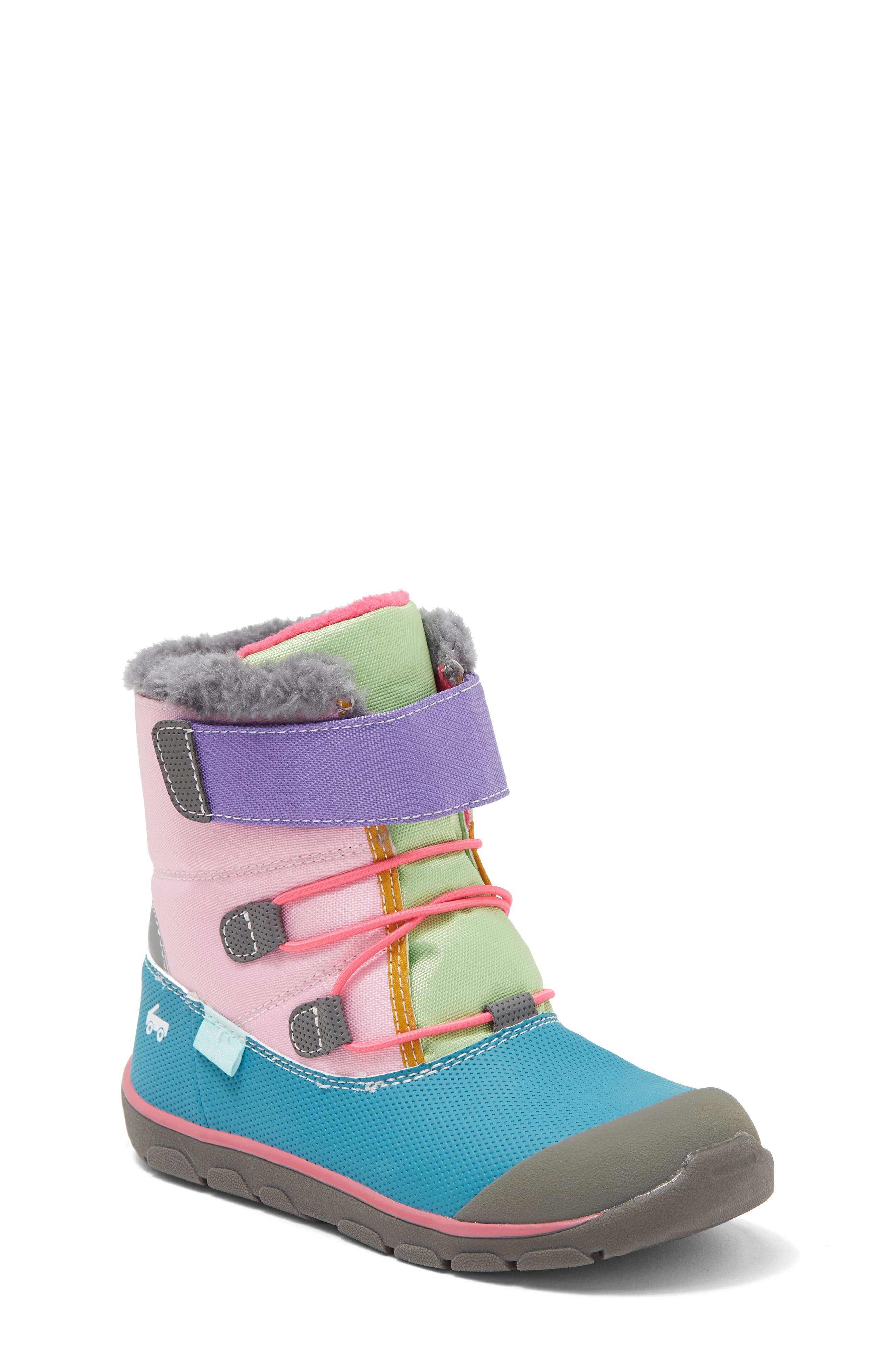 See Kai Run Kids' Gilman Faux Fur Trimmed Waterproof Boot | Nordstromrack