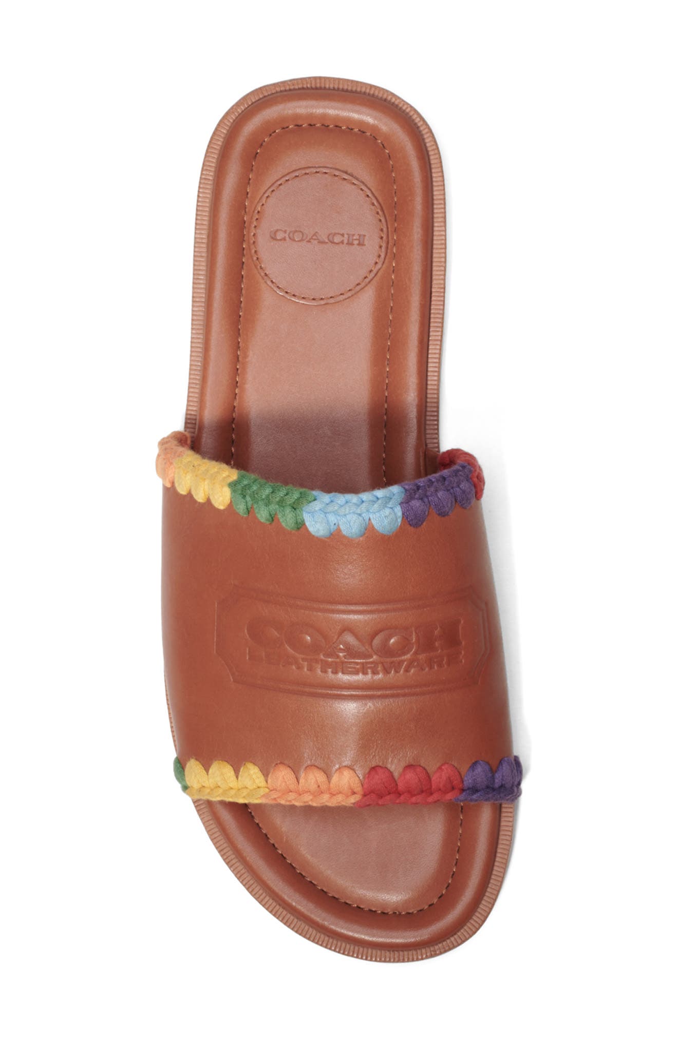 COACH Pride Logo Slide Sandal (Men) | Nordstrom