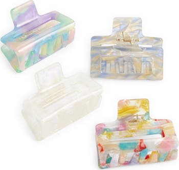 Tasha Assorted 4-Pack Jaw Hair Clips | Nordstrom