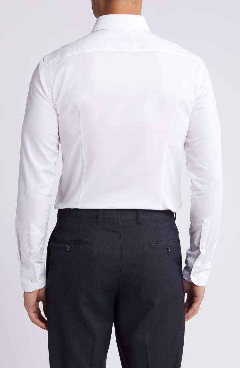 BOSS Hank Slim Fit Easy Iron Solid Stretch Dress Shirt | Nordstromrack