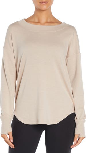 BALANCE COLLECTION Myla Keyhole French Terry Pullover | Nordstromrack
