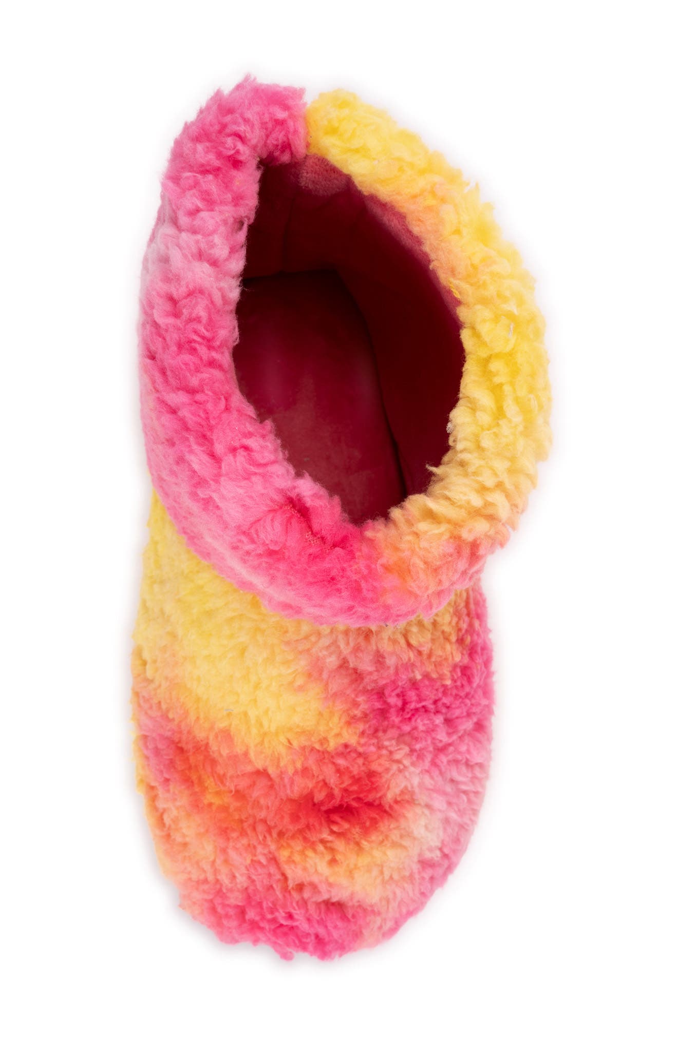 MUK LUKS Lukees Faux Shearling Slipper Bootie | Nordstromrack