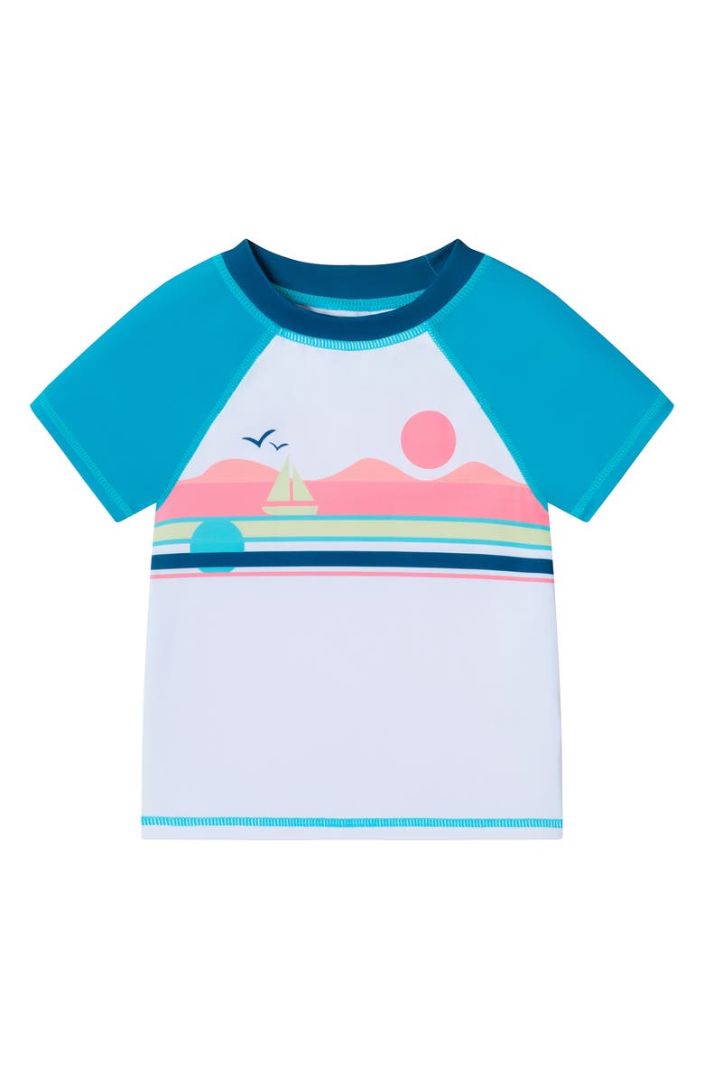 Andy & Evan Kids' Rashguard Top & Swim Trunks Set | Nordstromrack
