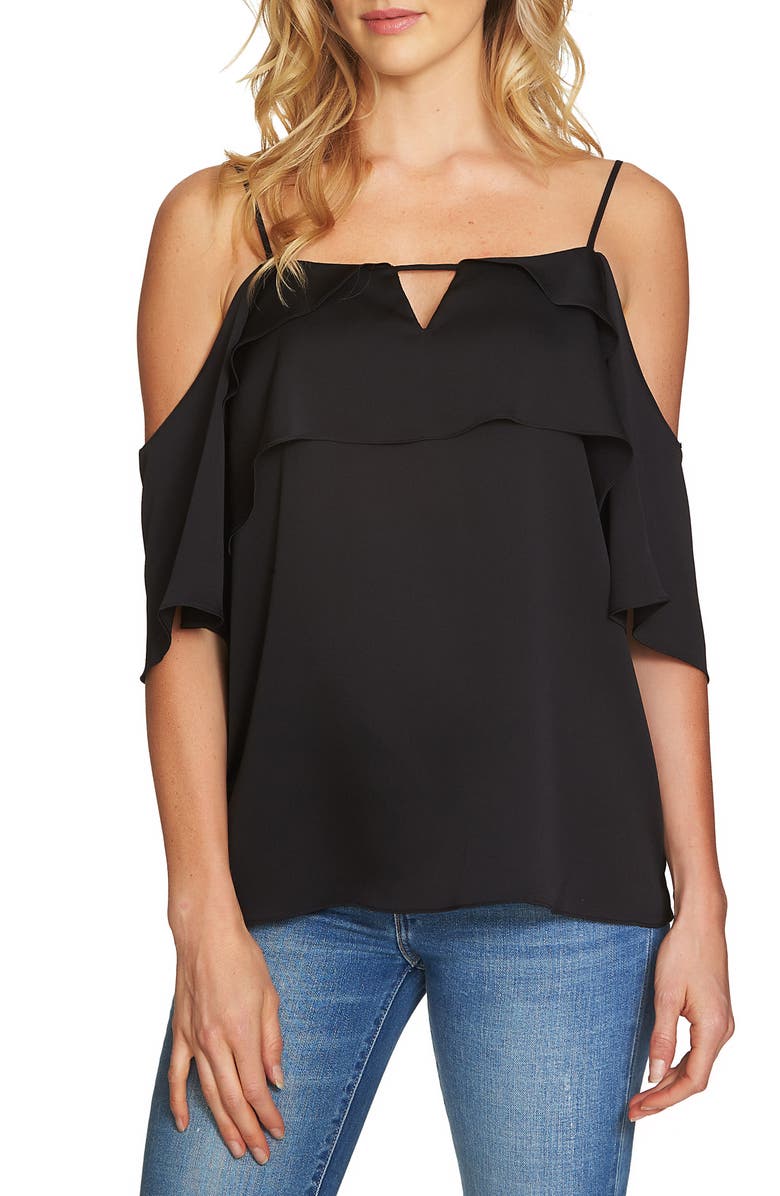 1.STATE Tiered Cold Shoulder Top | Nordstrom