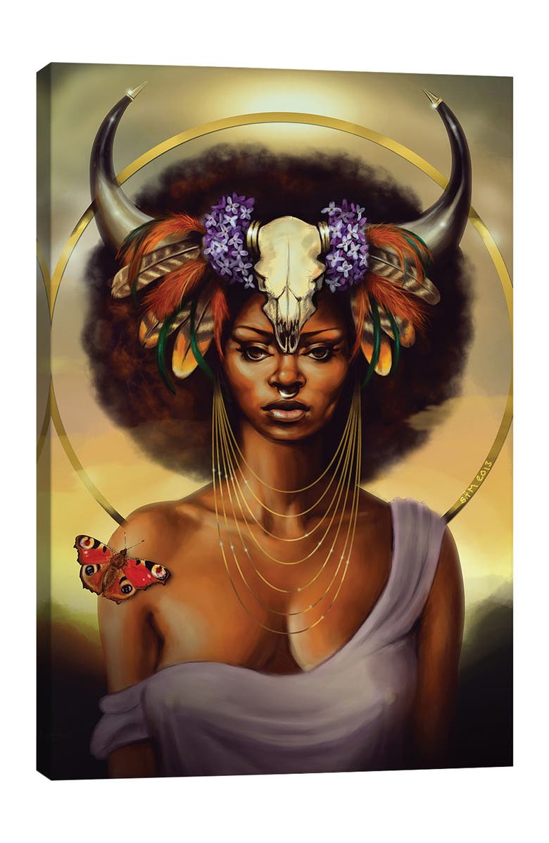 iCanvas Taurus by Sheeba Maya Canvas Wall Art - 26" x 40" | Nordstromrack