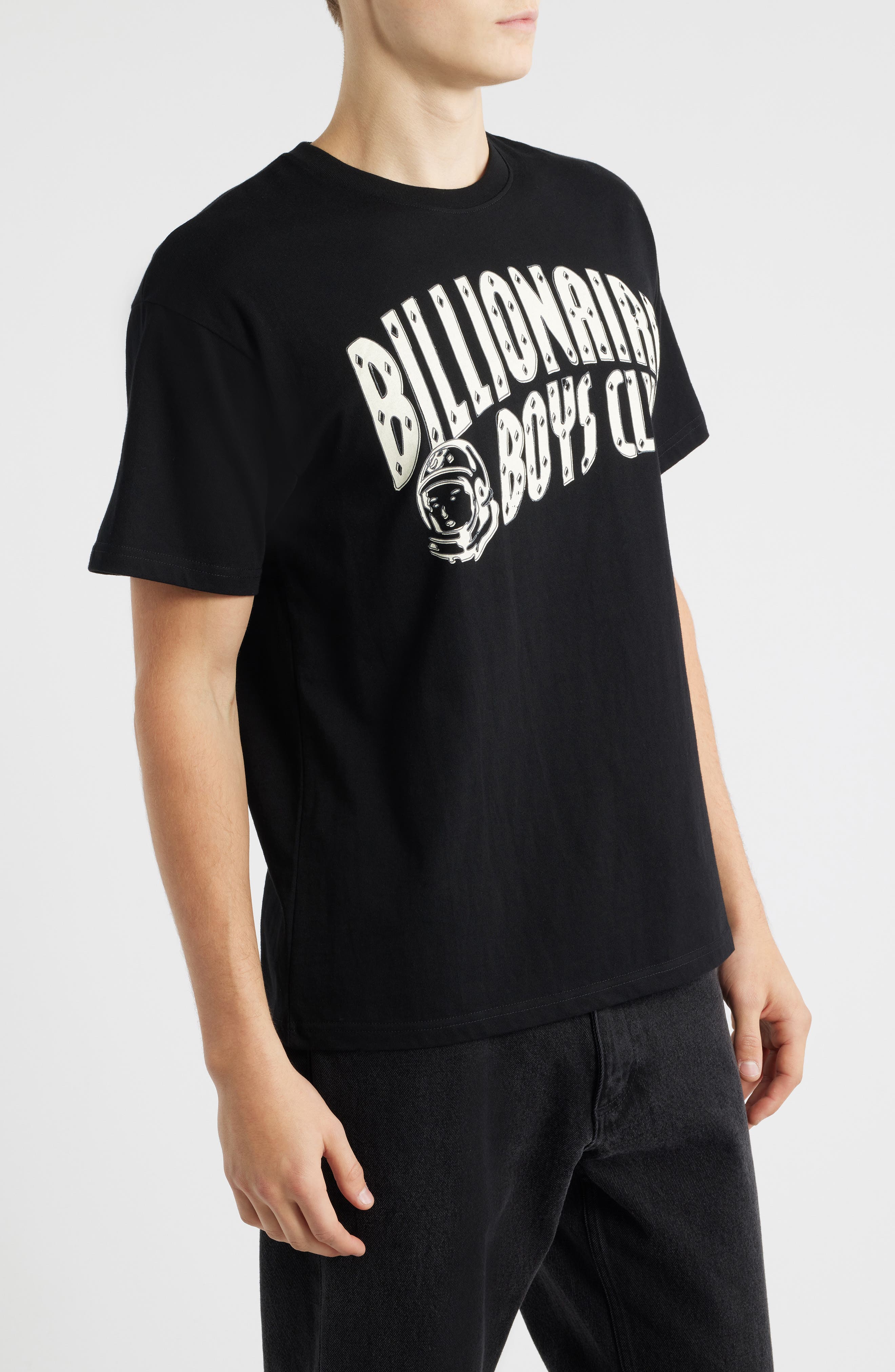 Billionaire Boys Club Curve Logo Graphic Cotton T-Shirt | Nordstrom
