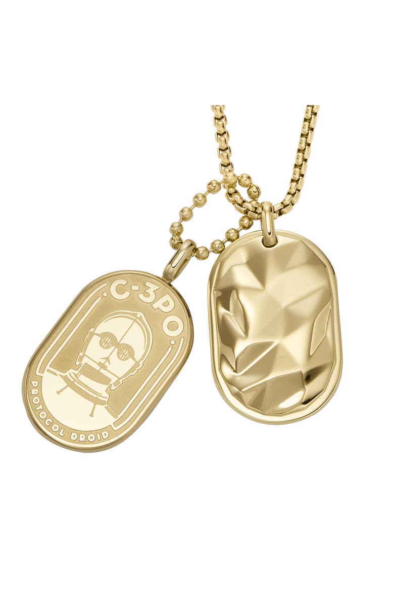 Fossil x Star Wars™ Special Edition C-3PO Pendant Necklace | Nordstrom