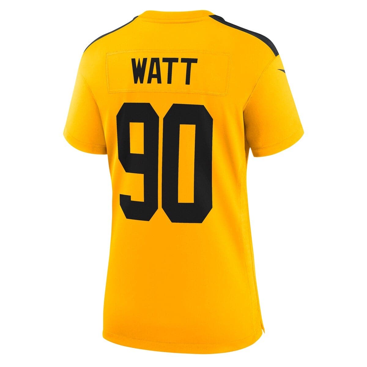 Nike Women's Nike T.J. Watt Gold Pittsburgh Steelers Alternate 1933 ...