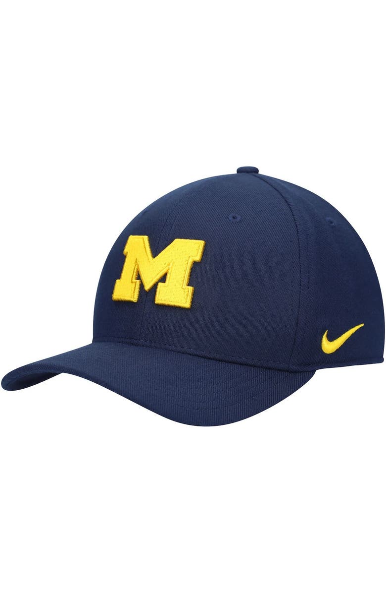 Nike Men's Nike Navy Michigan Wolverines Classic99 Swoosh Performance ...