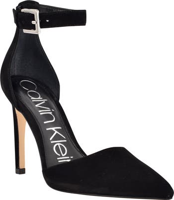 Calvin Klein Hilda d'Orsay Ankle Strap Pump (Women) | Nordstrom