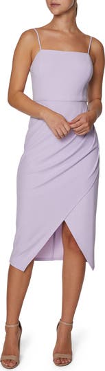 Laundry by Shelli Segal Square Neck Midi Dress | Nordstromrack