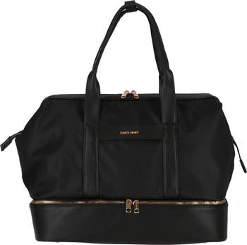 Roberto Cavalli Travel Drop Bottom Nylon Duffle Bag | Nordstromrack