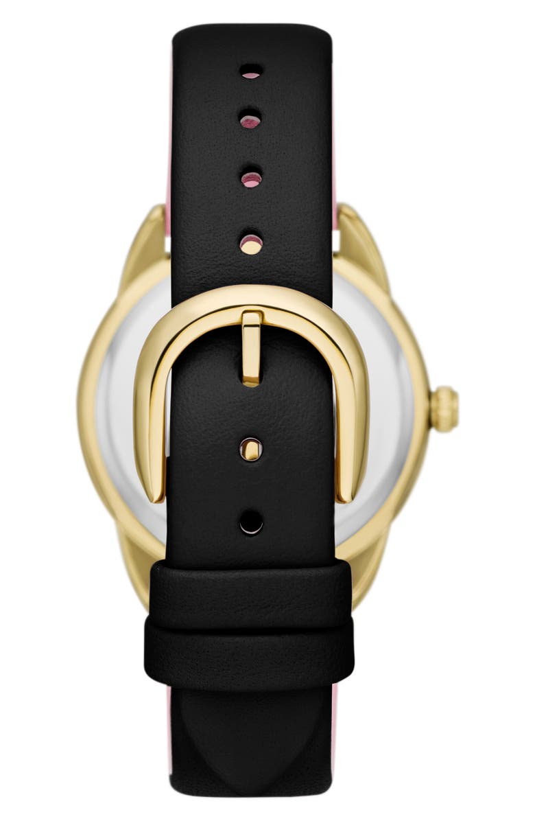 Kate Spade New York crosstown leather strap watch, 34mm | Nordstromrack