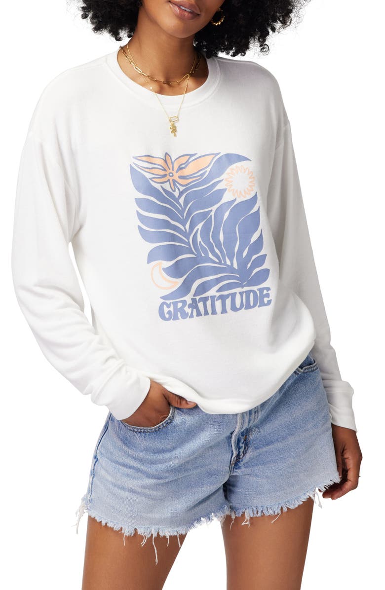 Spiritual Gangster Gratitude Relaxed Savasana Crewneck Sweatshirt ...