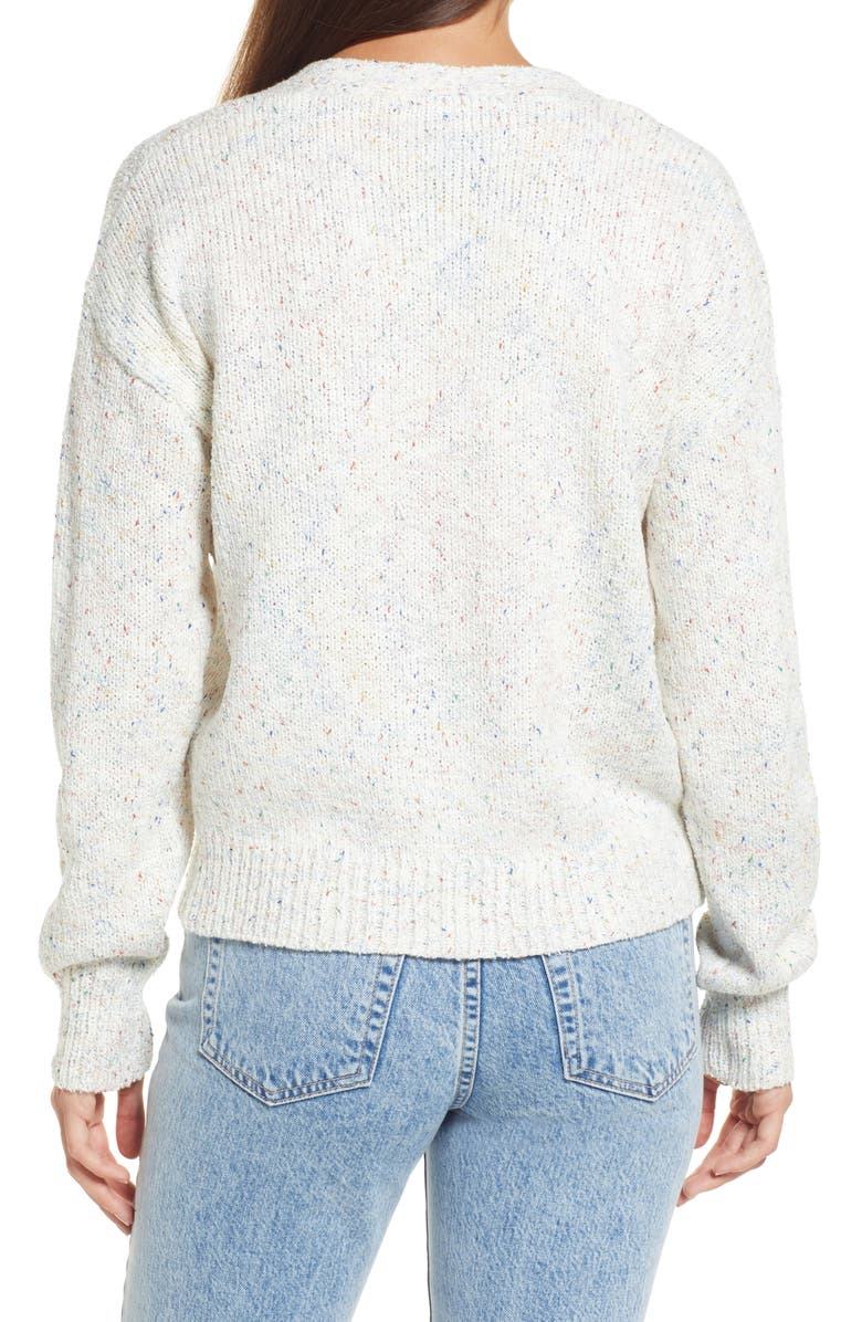 Lulus Happy Thoughts Multicolor Cardigan Sweater | Nordstromrack