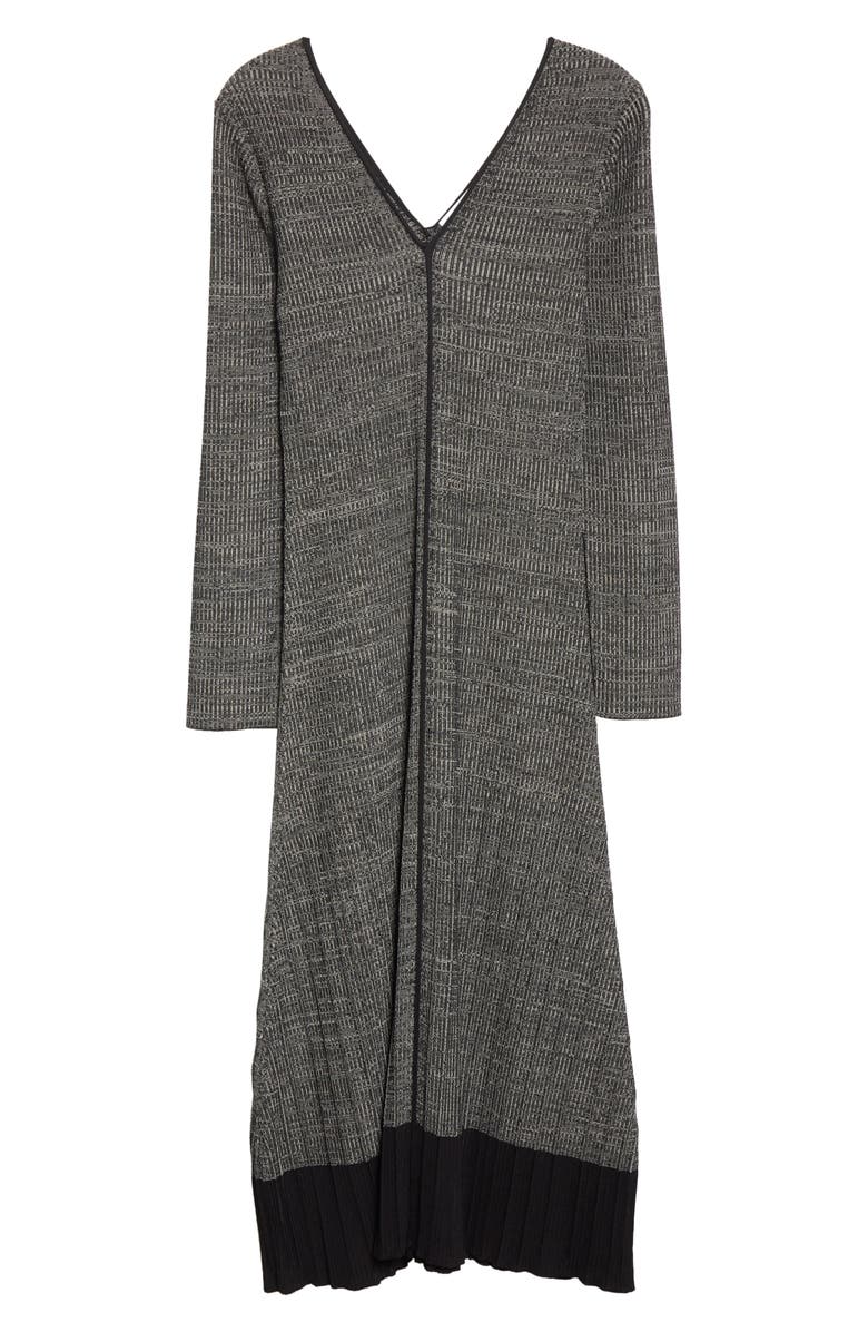 PARTOW Isla Long Sleeve Silk & Cotton Midi Dress | Nordstromrack