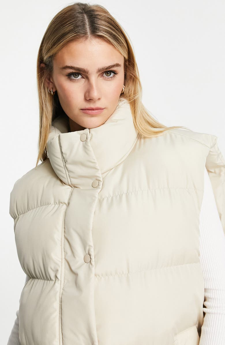 ASOS DESIGN Oversize Puffer Vest | Nordstrom