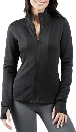 YOGALICIOUS Scuba Performance Front-Zip Jacket | Nordstromrack