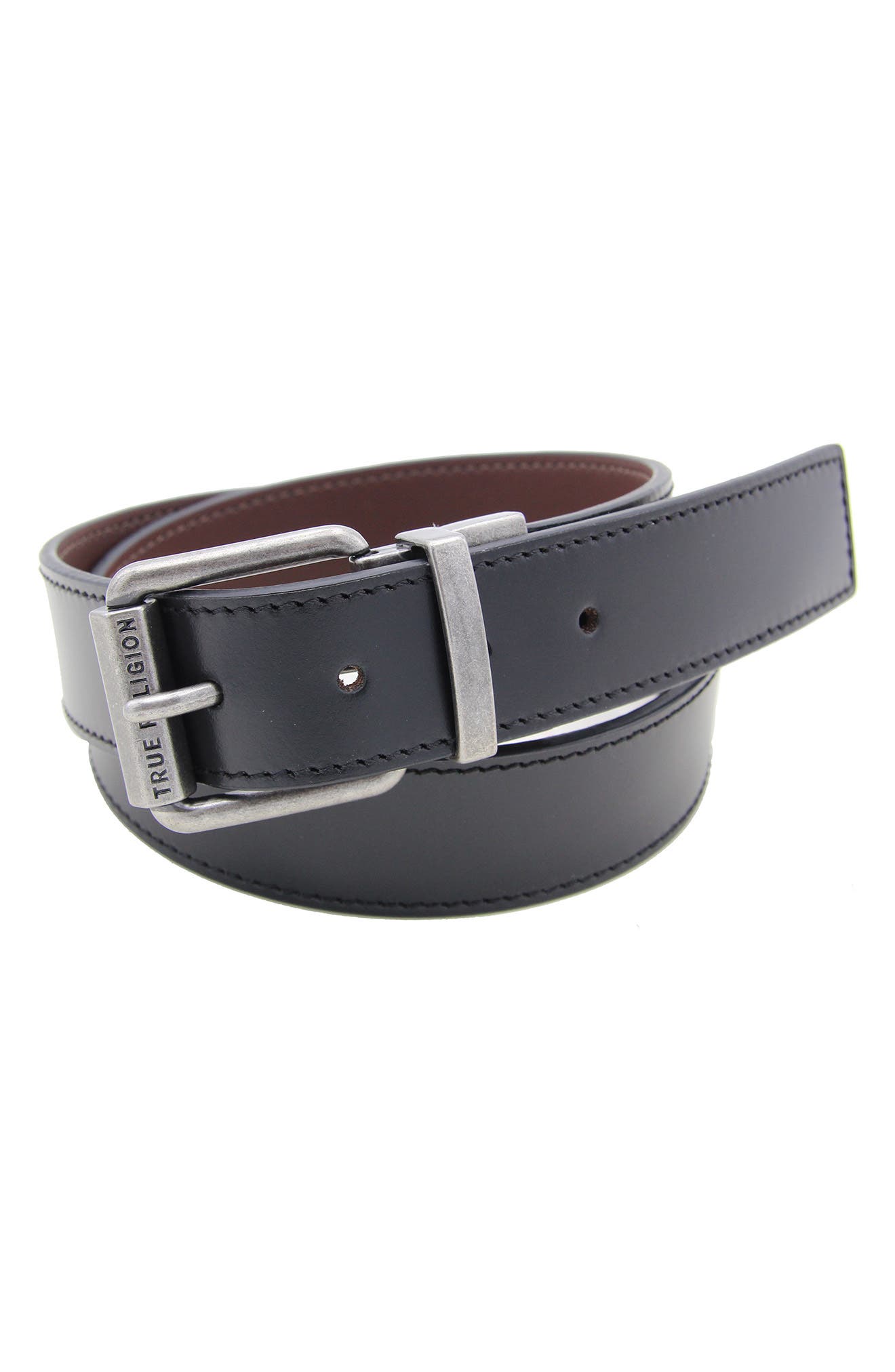 True Religion Brand Jeans Chuck Roller Reversible Belt | Nordstromrack