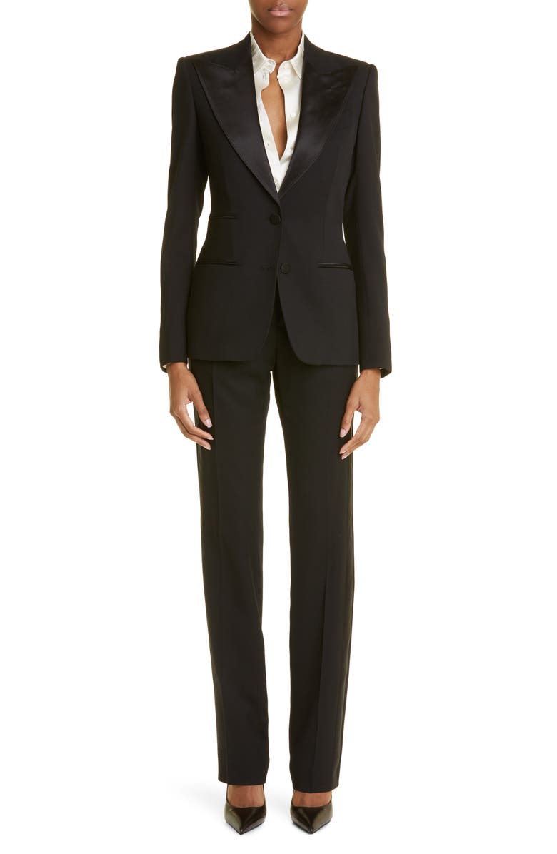 TOM FORD Satin Button-Up Shirt | Nordstromrack