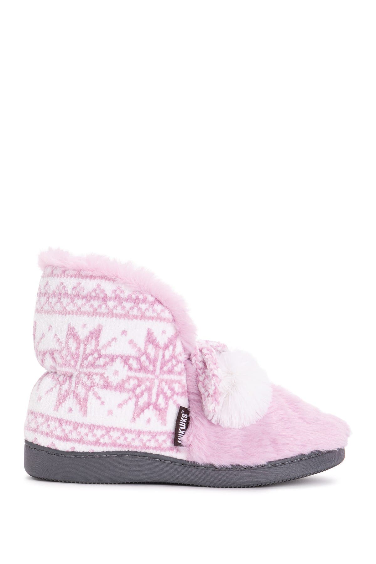 MUK LUKS Dana Faux Fur Bootie Slipper | Nordstromrack