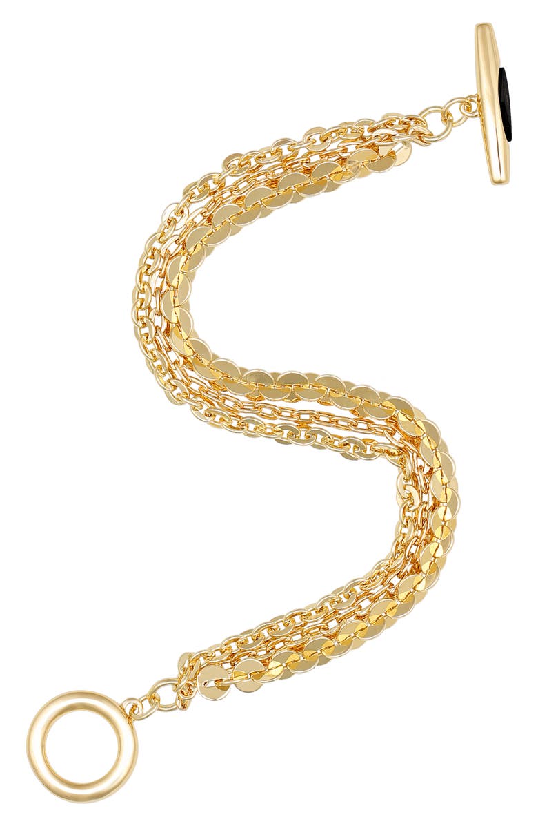Vince Camuto Triple Chain Toggle Bracelet | Nordstromrack