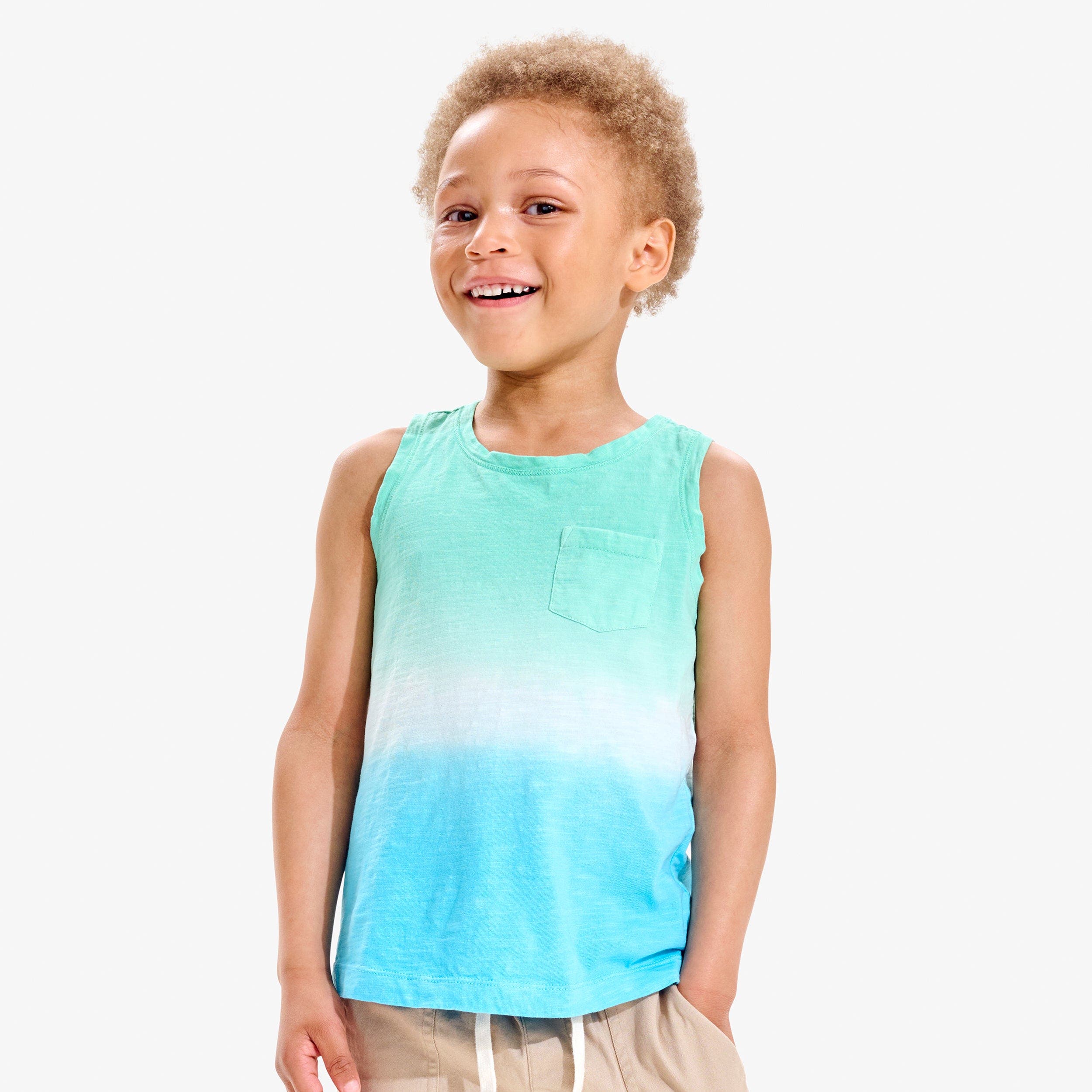 Primary Kids Pocket Tank In Dip-Dye | Nordstrom