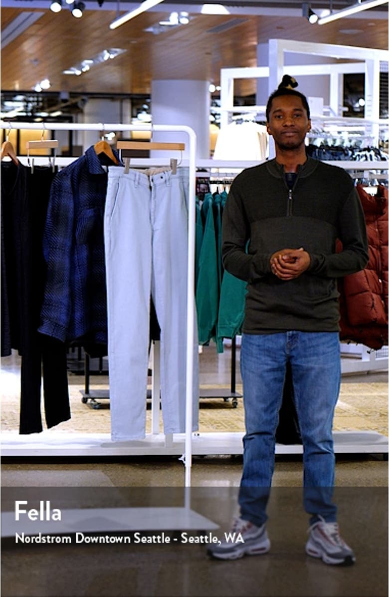 Robert Barakett Newbury Half Zip Wool Sweater | Nordstromrack