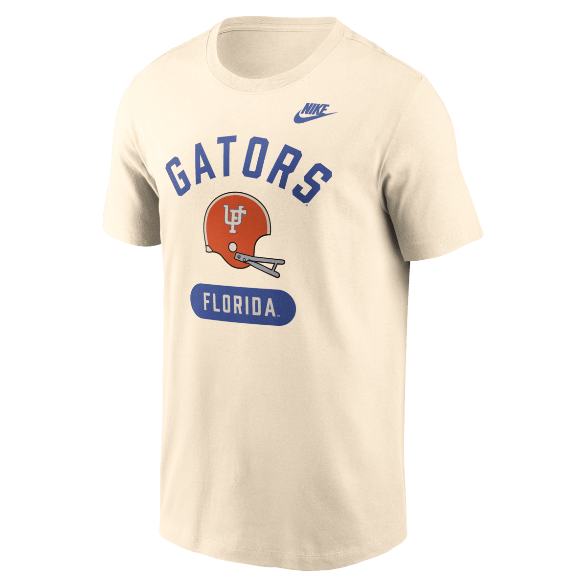 Nike Men's Nike Natural Florida Gators Legacy Arch Helmet T-Shirt ...