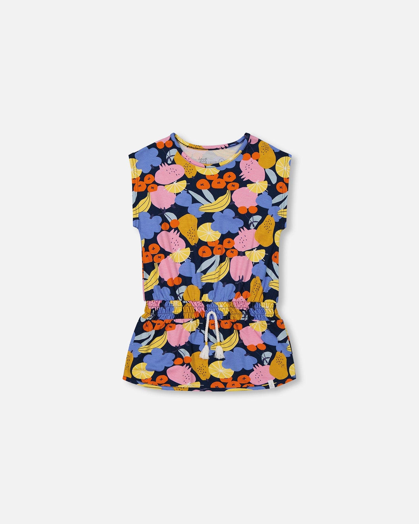 Deux par Deux Little Girl's Printed Tunic Top Multicolored | Nordstrom