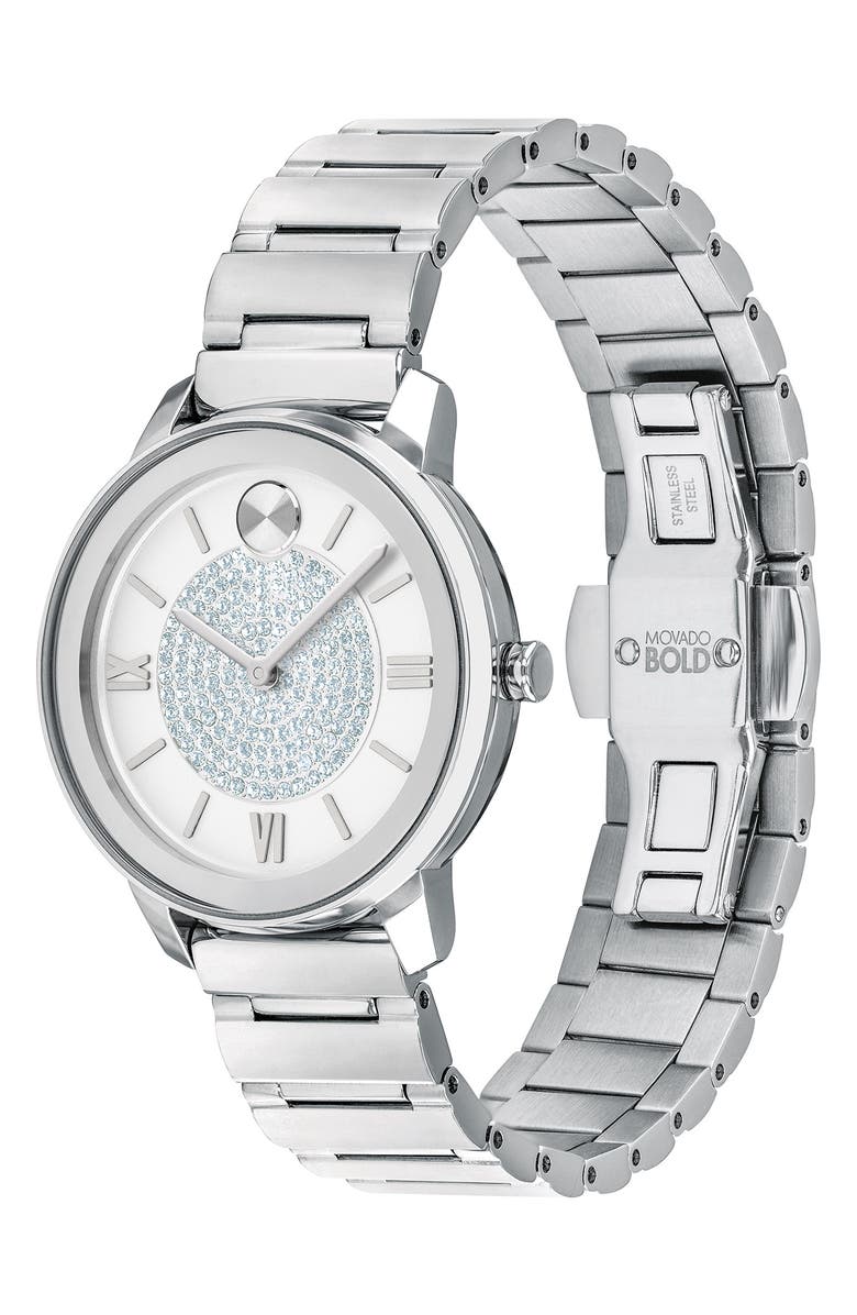 Movado Bold Pavé Bracelet Watch, 32mm | Nordstrom