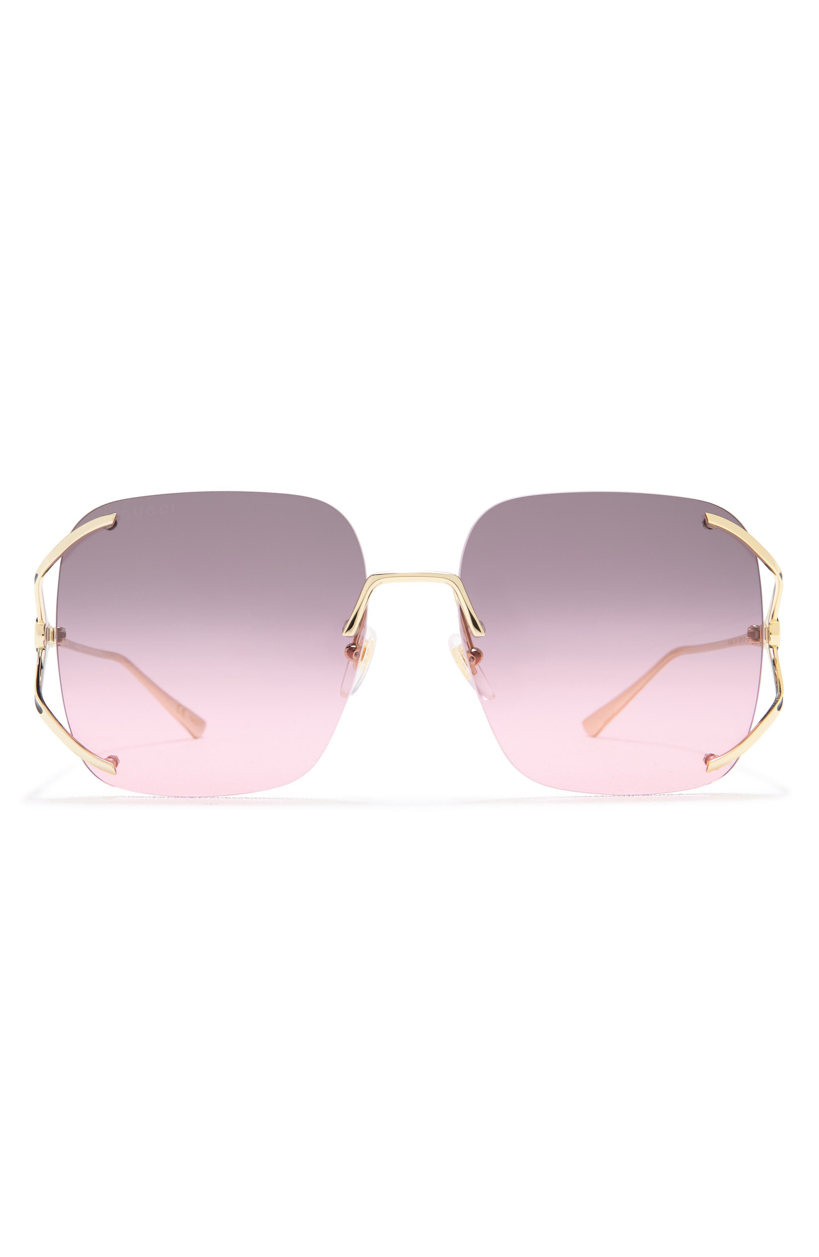 Gucci 60mm Gradient Butterfly Sunglasses | Nordstromrack