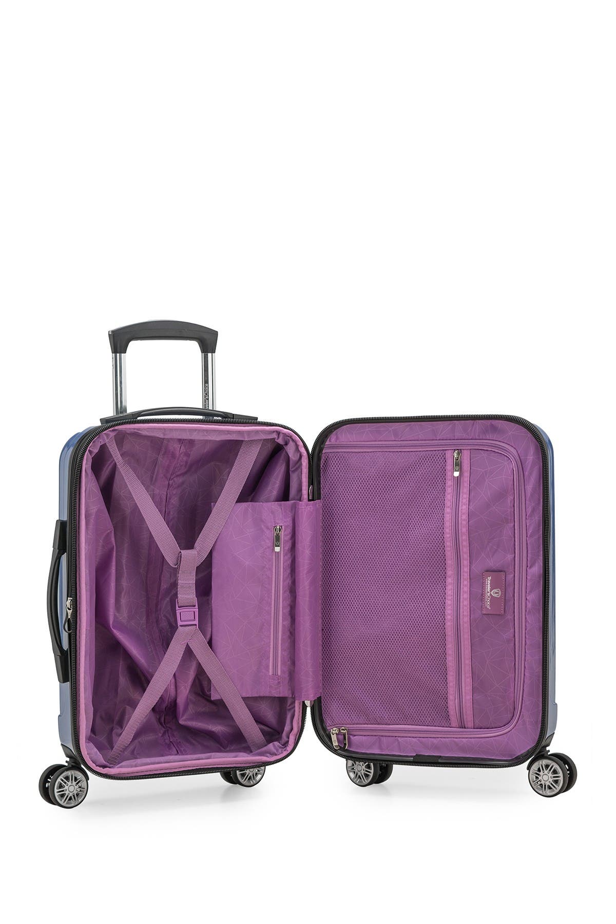 TRAVELERS CHOICE Ruma II 2-Piece Expandable Hardside Spinner Luggage ...