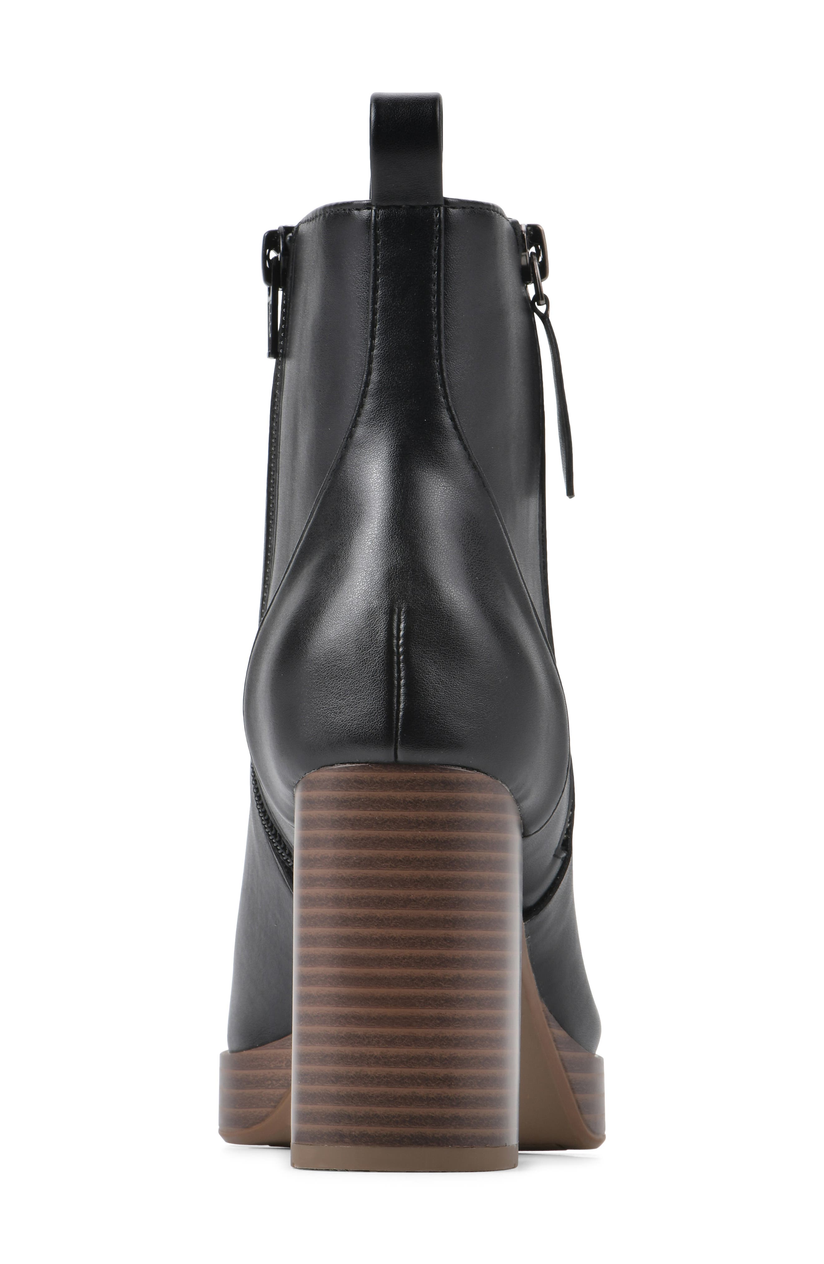 White Mountain Footwear Manito Block Heel Platform Bootie (Women ...