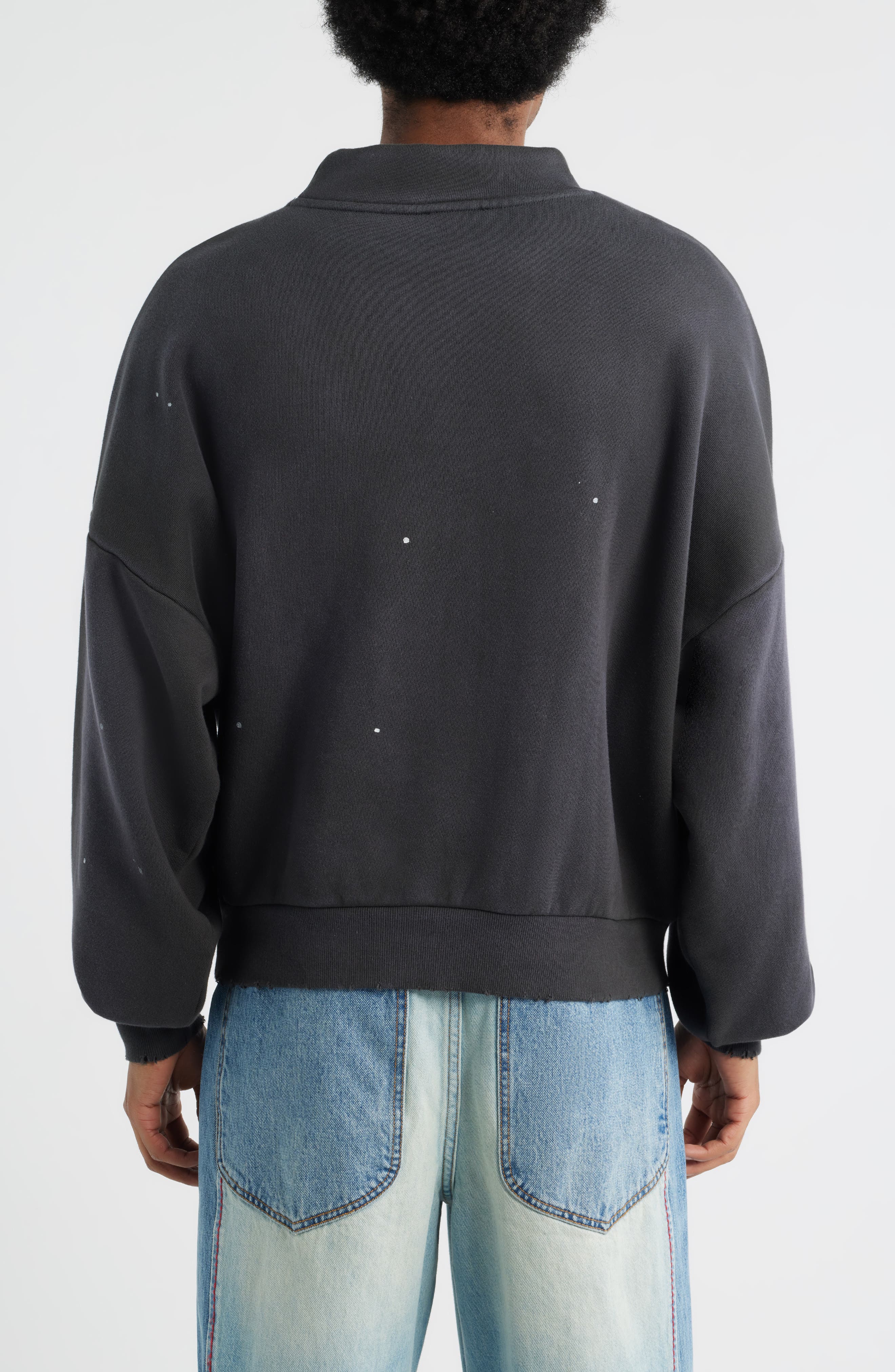 Elwood Monochrome Mock Neck Sweatshirt | Nordstrom