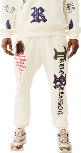 True Religion Patch Embroidered Joggers | Nordstrom