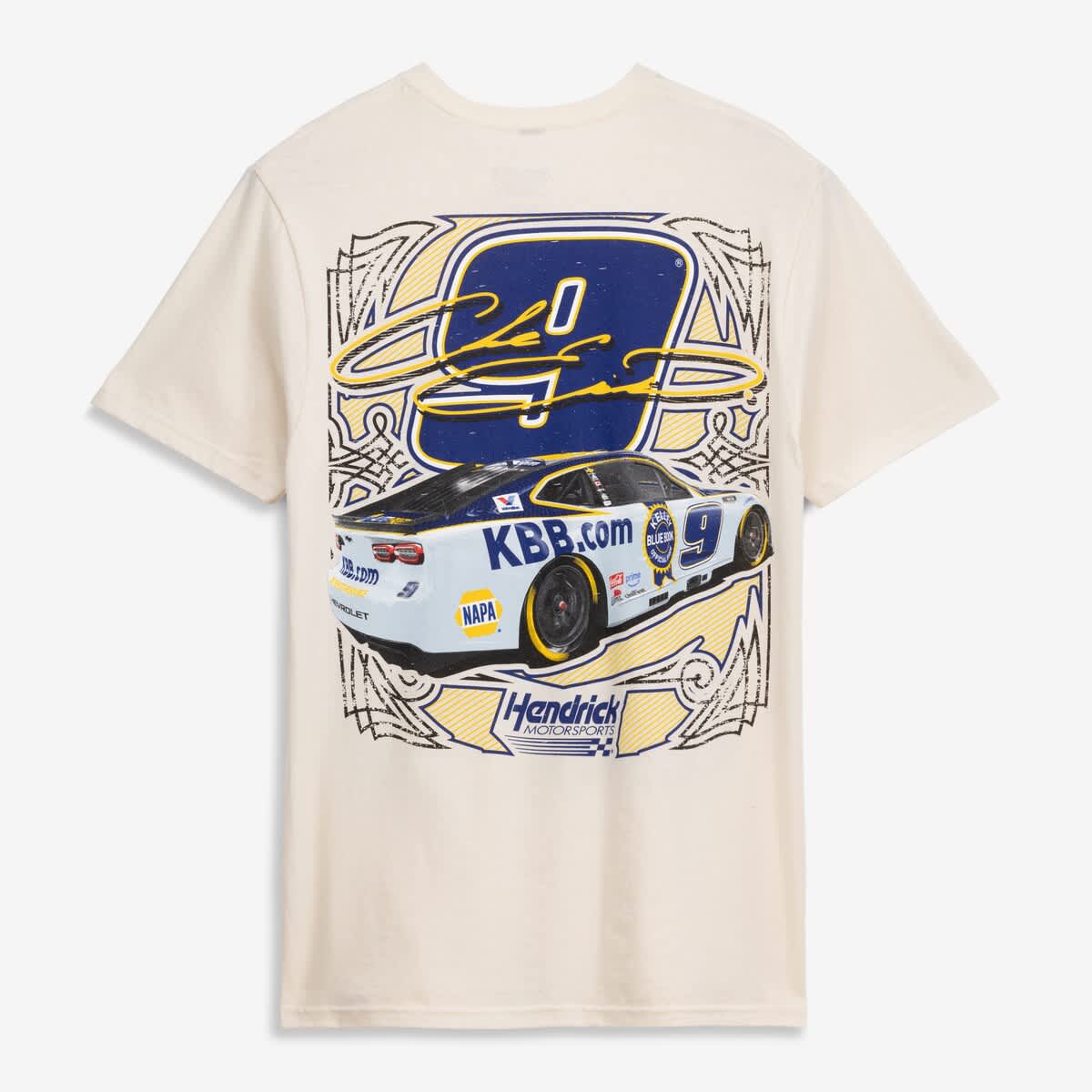 Classic Ink Men's Classic Ink Cream Chase Elliott #9 Kelley Blue Book ...