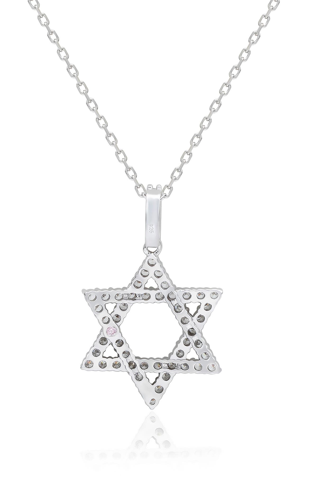 SUZY LEVIAN Star of David Pendant Necklace | Nordstromrack
