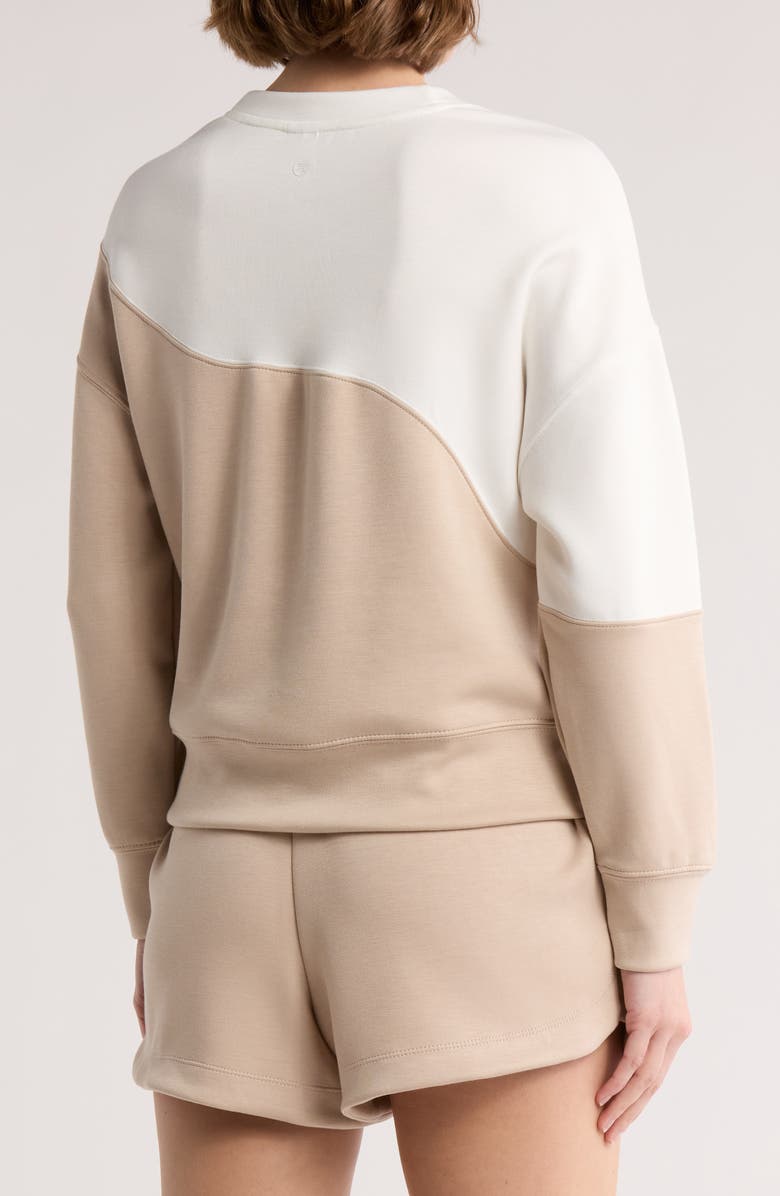 RBX NeoAir Colorblock Sweatshirt & Shorts Set | Nordstromrack